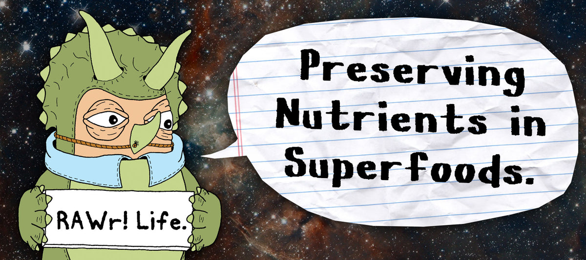 Preserving Nutrients in Superfoods – RAWr! Life. Superfoods.