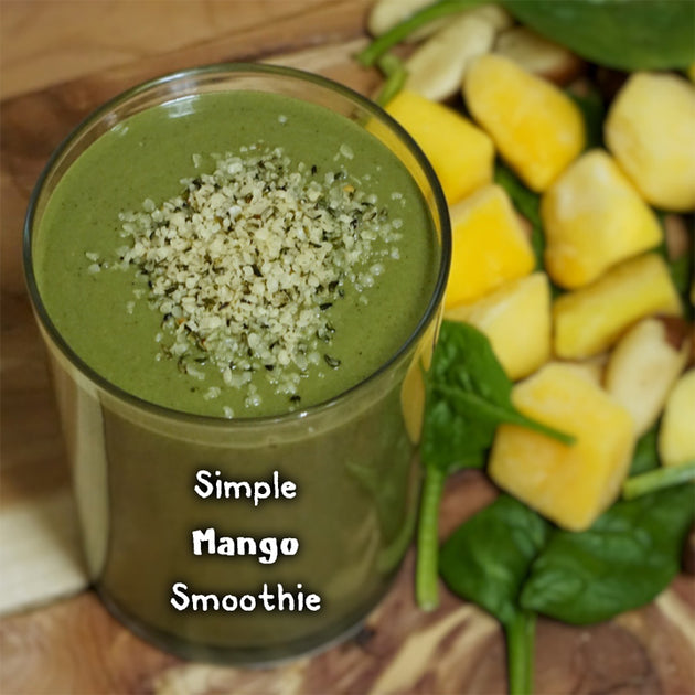 Simple Mango Smoothie Recipe – RAWr! Life. Superfoods.