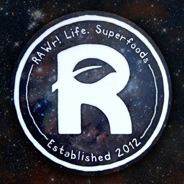 RAWr! Life. Logo - Sticker – RAWr! Life. Superfoods.