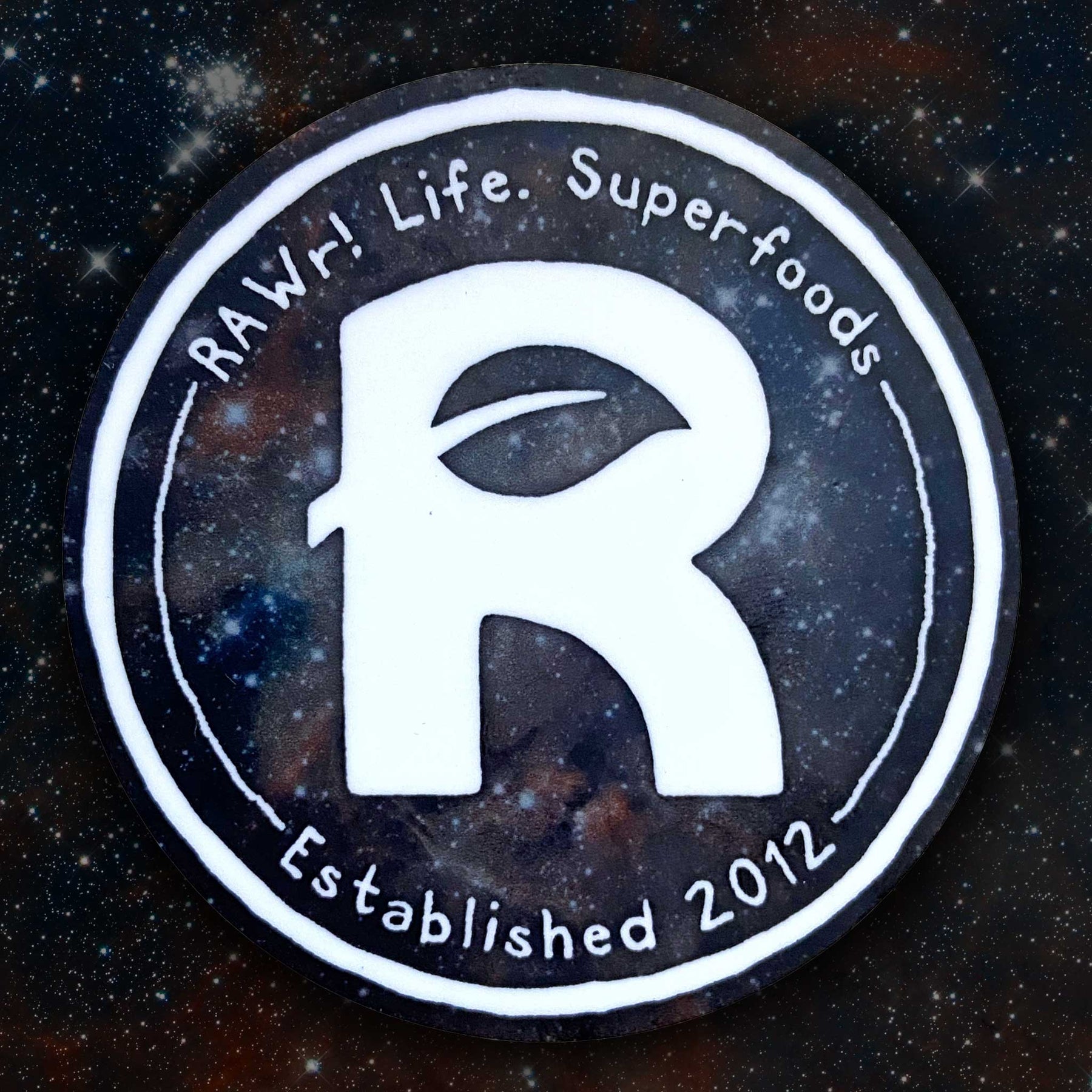 RAWr! Life. Logo - Sticker – RAWr! Life. Superfoods.